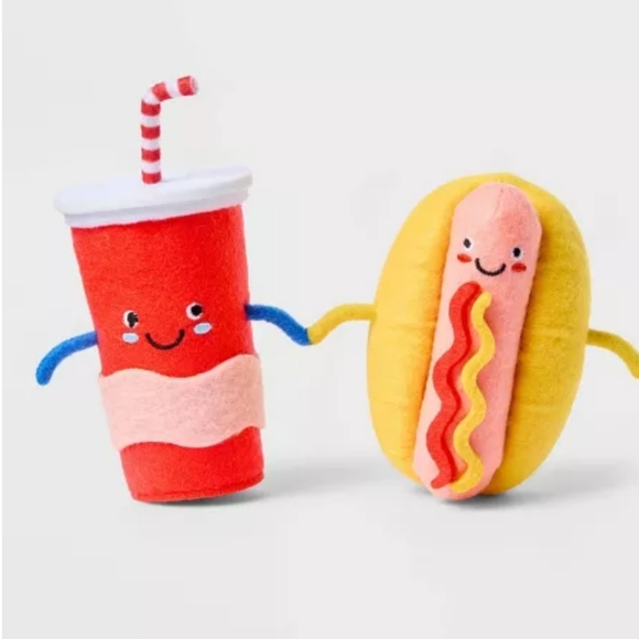 Target | Accents | Felt Duo Figural Decor Hotdog And Soda Sun Squad ...